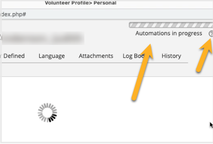 Automation Running Indicator